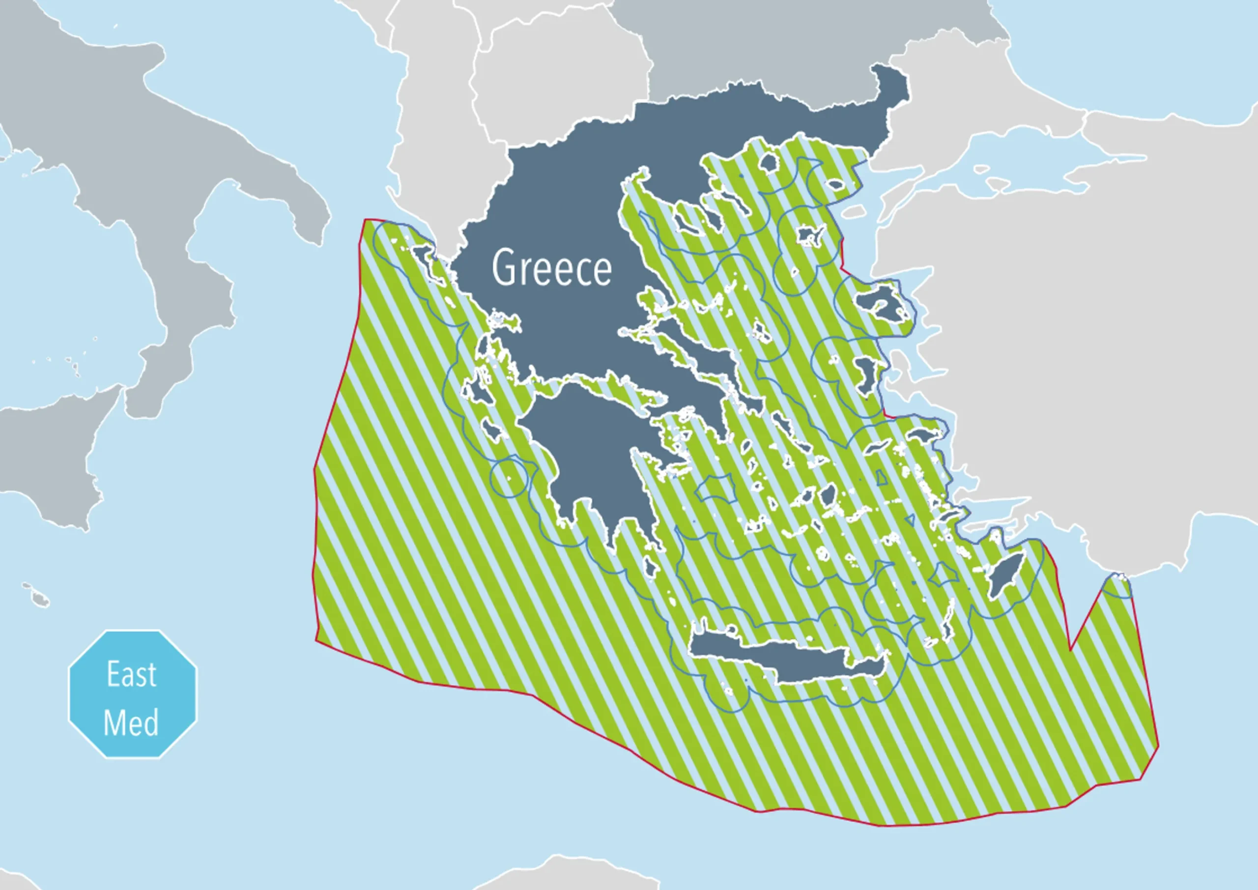 Νεύρα από Τουρκία για τον χάρτη 12νμ της ΕΕ που δείχνει τα δικαιώματα ...